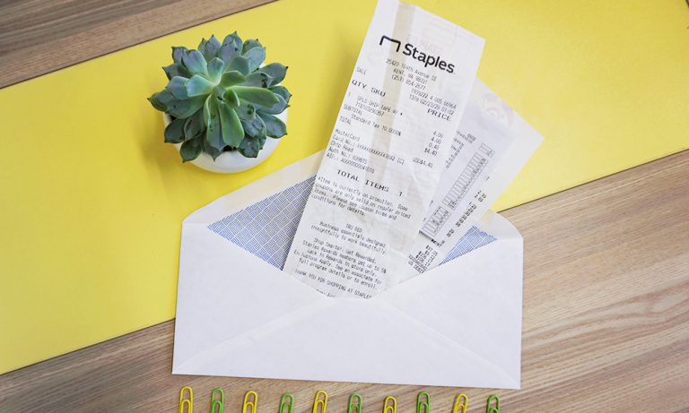 Upgrade from the Shoebox. Easy Recipe for Storing Receipts - Pretty ...